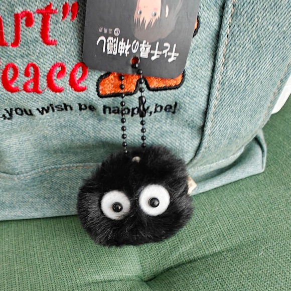 Accessories | New Cute Anime Black Coal Ball Quokka Koala Keychain Bag ...